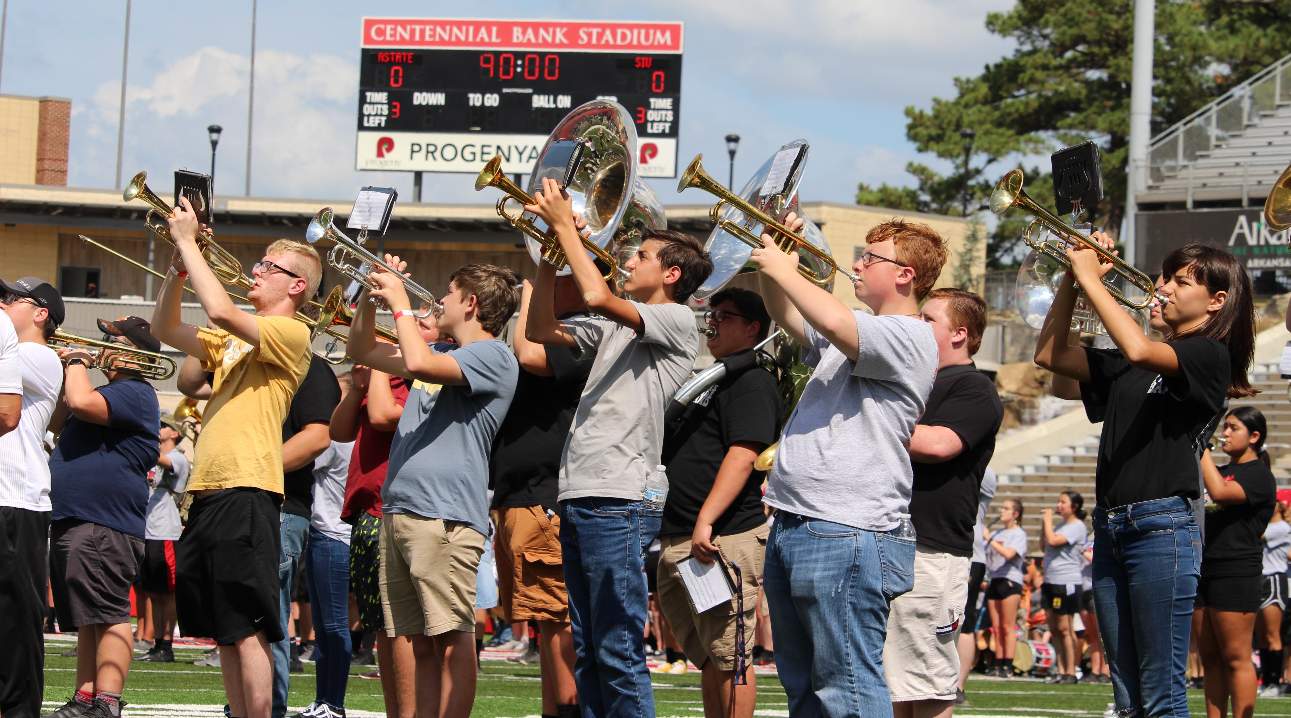 High School Bands perform during A-State Band Day | Delta Digital News ...